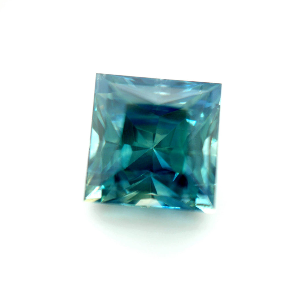 2.86ct PRINCESS CUT INCREDIBLE BLUE MONTANA SAPPHIRE – Blaze-N-Gems