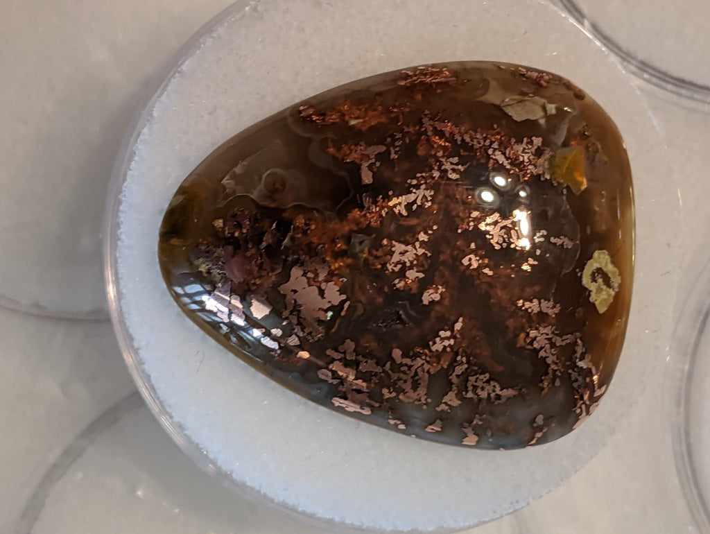 55ct NATIVE AGATIZED DENDRITE COPPER – Blaze-N-Gems